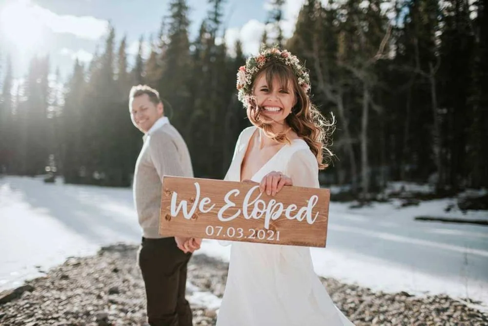 14 Unique Wedding Elopement Announcements | Spread The News | We Eloped!