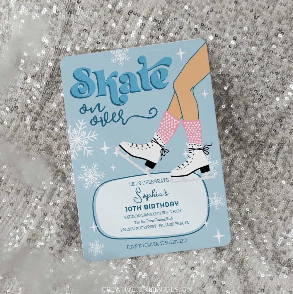 12 Ice Skating Winter Birthday Party Ideas for Your Birthday Girl ...