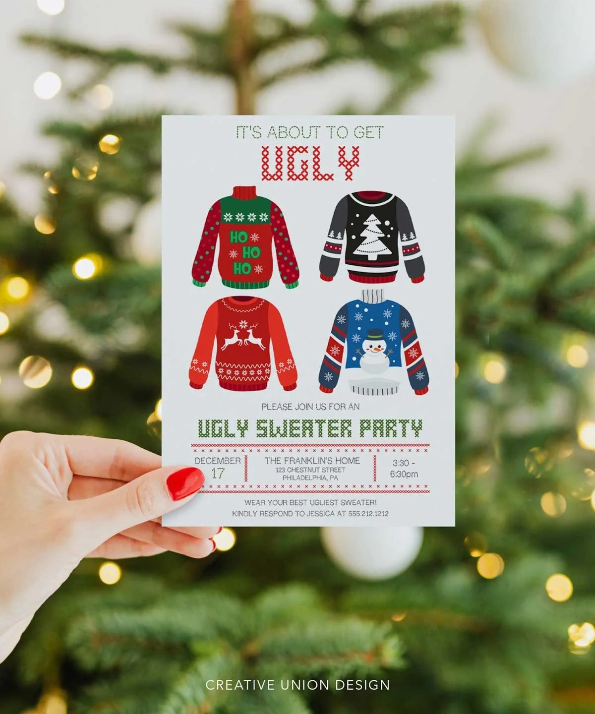 13 Ugly Christmas Sweater Party Ideas You'll Love
