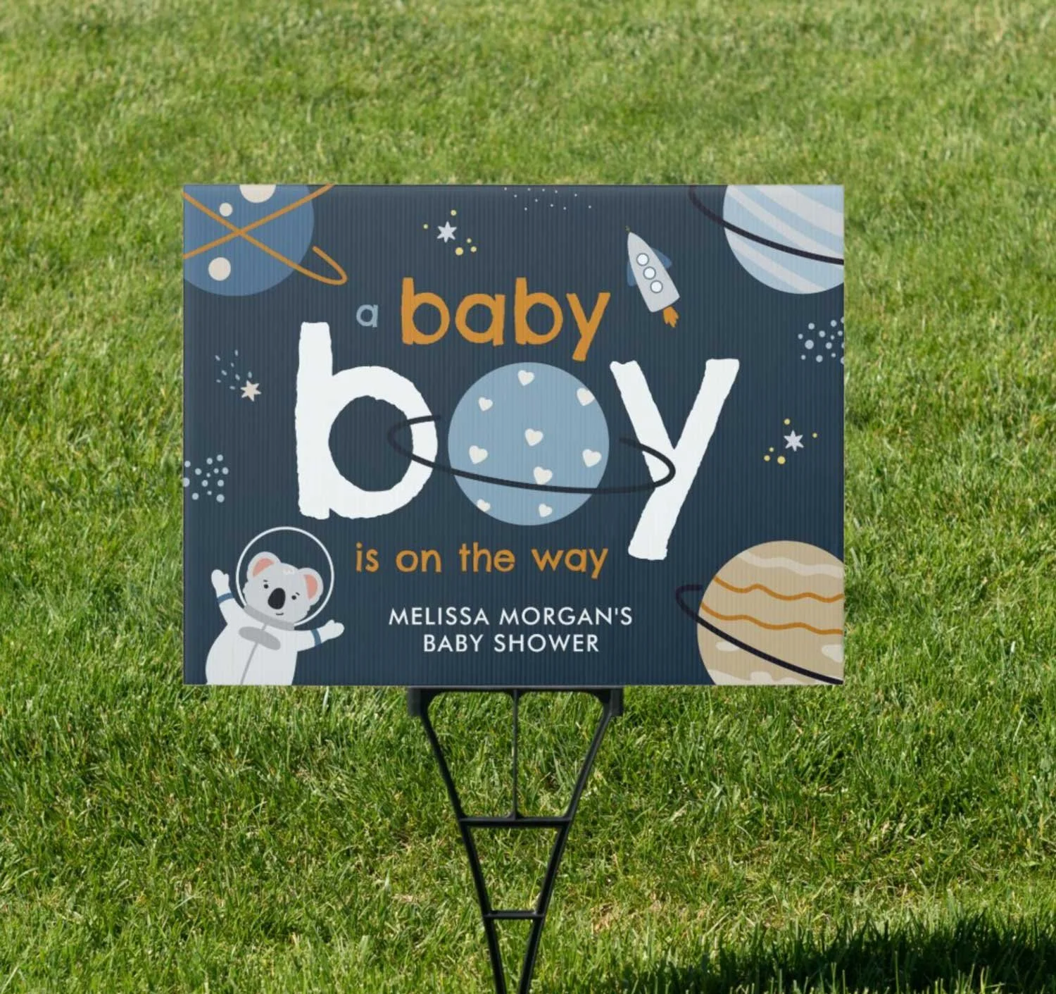 Outer Space Boy Baby Shower Theme / Houston We Have a Baby Boy