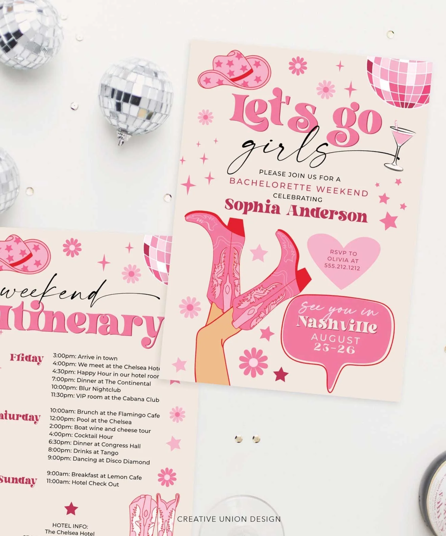 17 Last Disco Rodeo Bachelorette Party Ideas: Disco Cowgirl Decorations ...