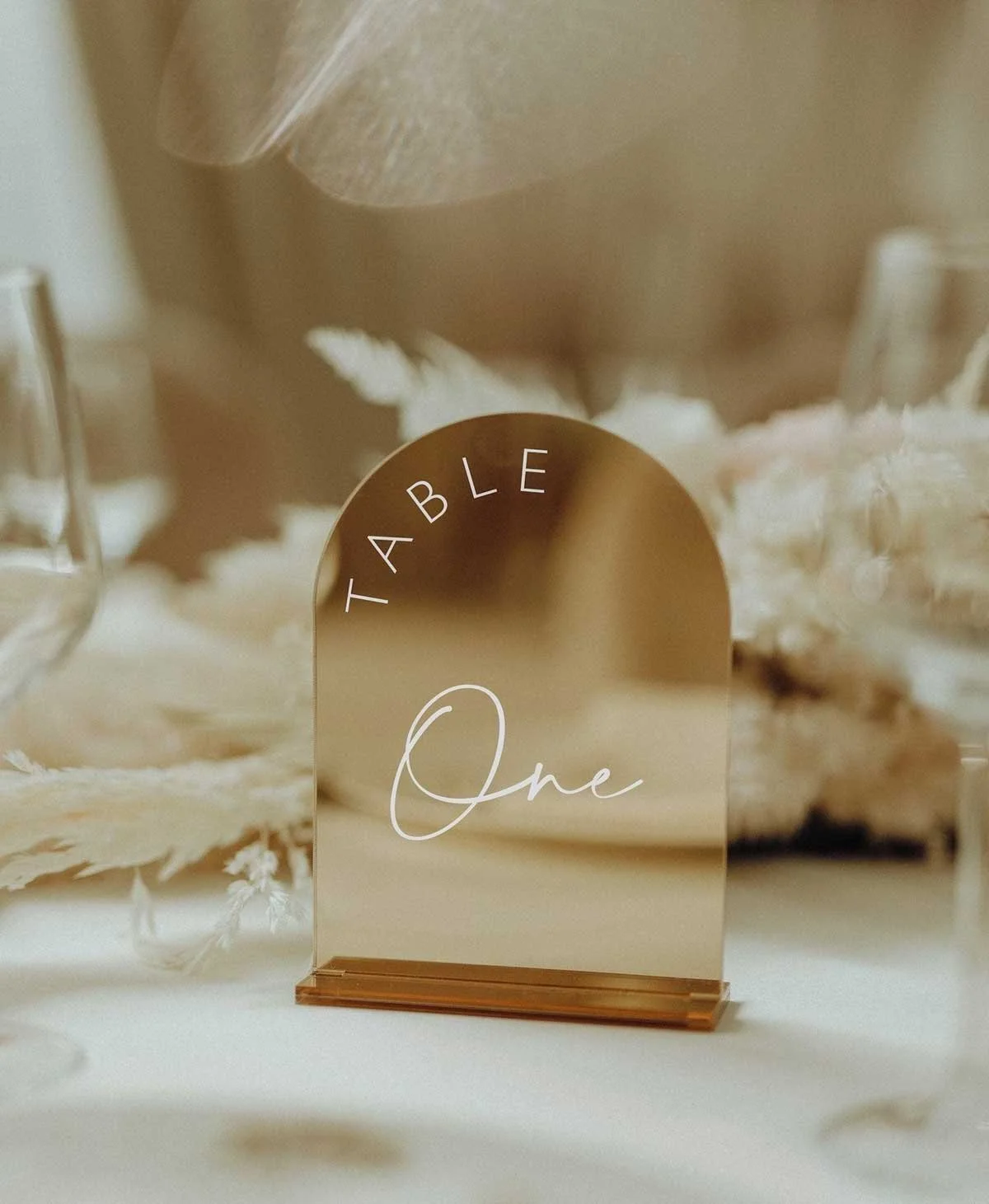 Wedding Table Number Ideas: Stylish Paper, Acrylic & DIY Designs to ...