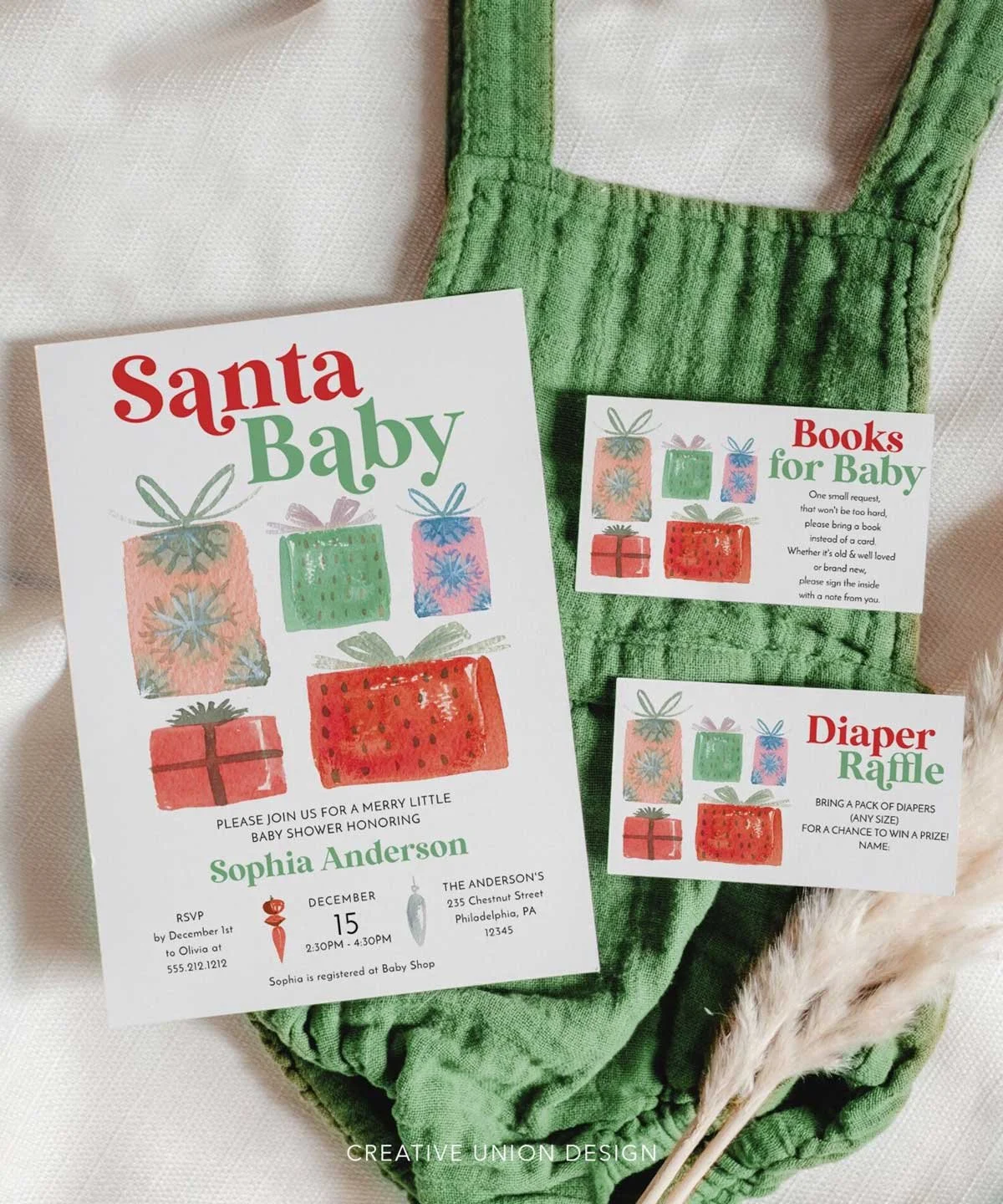Santa Baby, So Hurry Plan a Baby Shower Tonight / Christmas Themed Baby ...