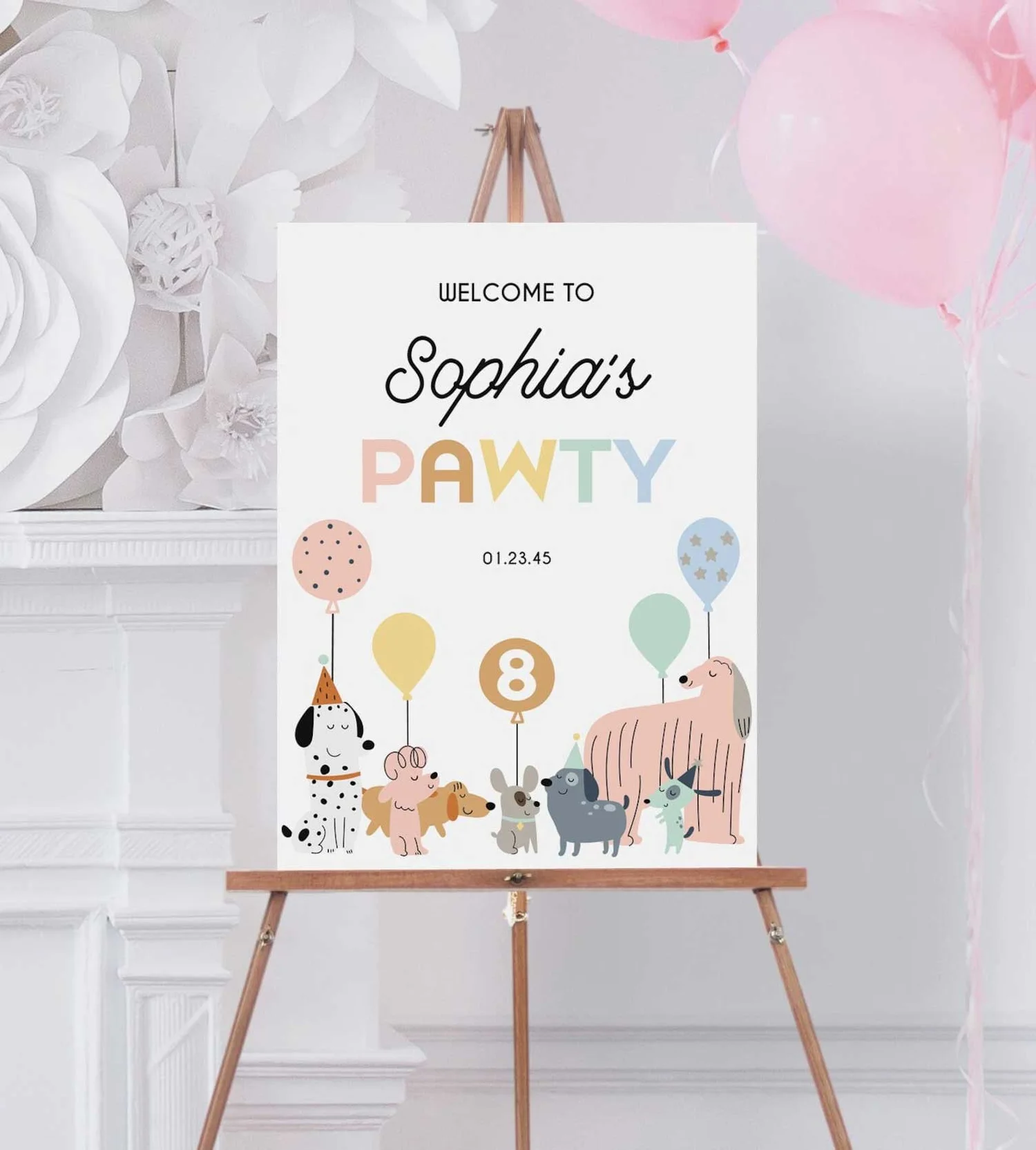 Let's Pawty Dog Themed Birthday Ideas / Paw-some Dog Birthday Party