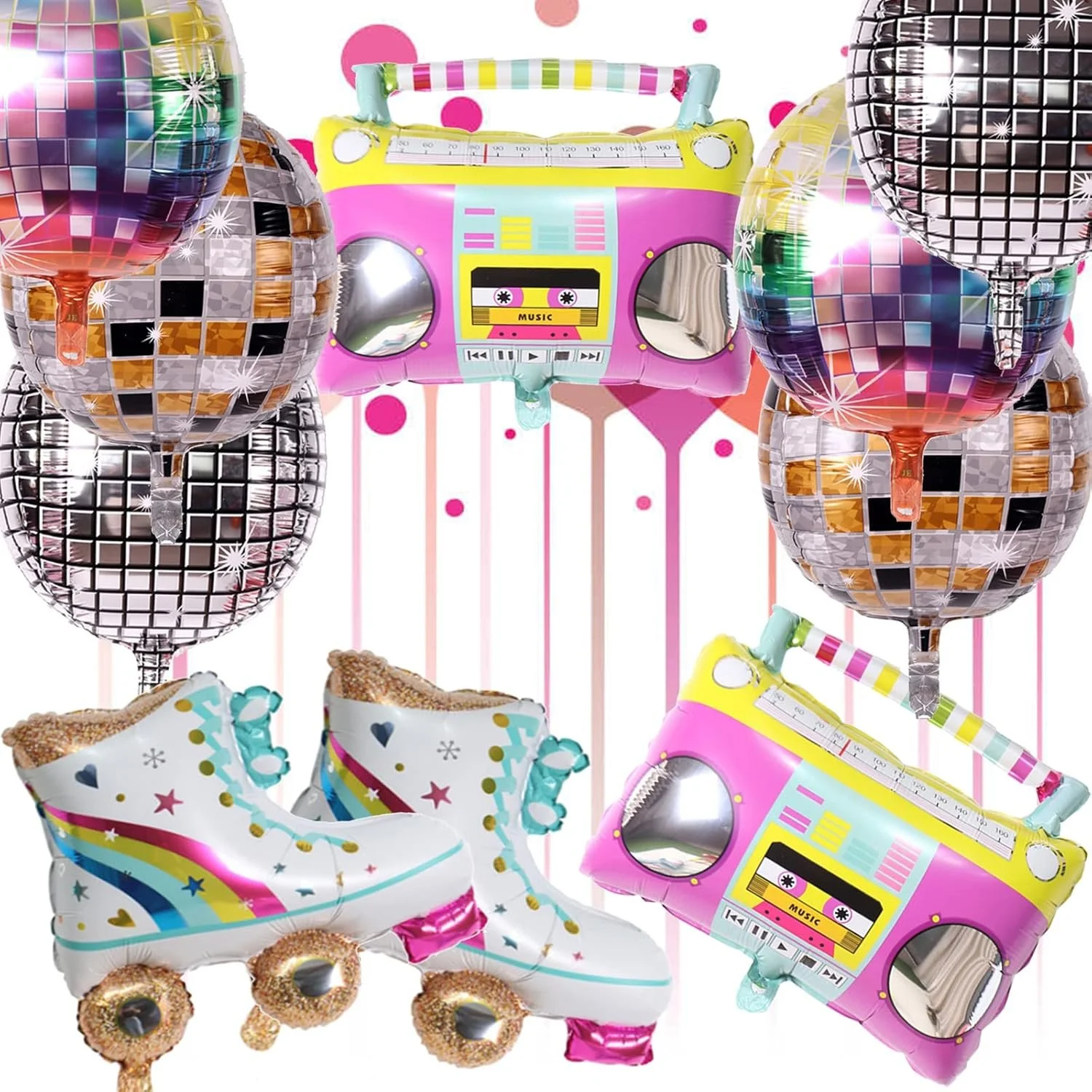 14 Roller Skate Birthday Party Ideas: Retro Decor, Invitations, and Favors