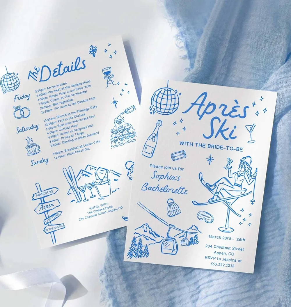 Après Ski Bachelorette Weekend: Cozy Mountain Vibes & Chic Celebration ...