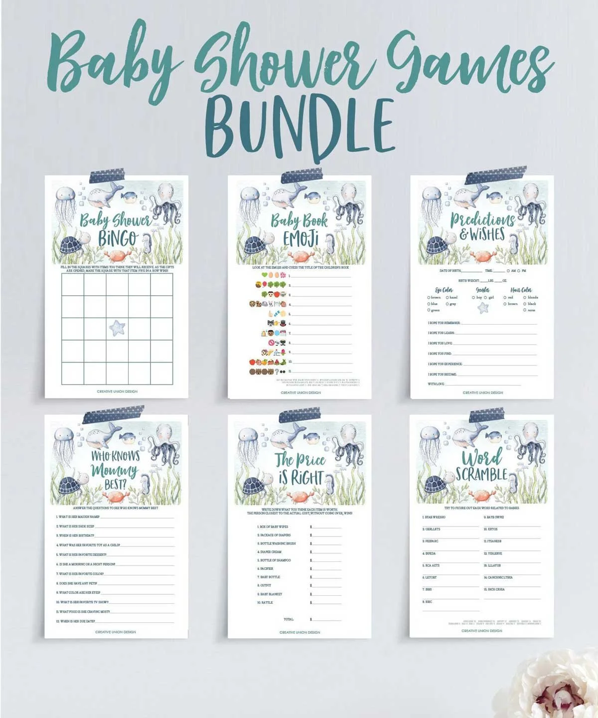 Under the Sea Baby Shower Theme: Ocean-Inspired Ideas to Celebrate Your ...