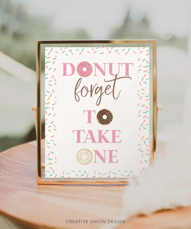 Oh Sweet! Donut Baby Sprinkle Theme Ideas. Sprinkled With Love Baby Shower