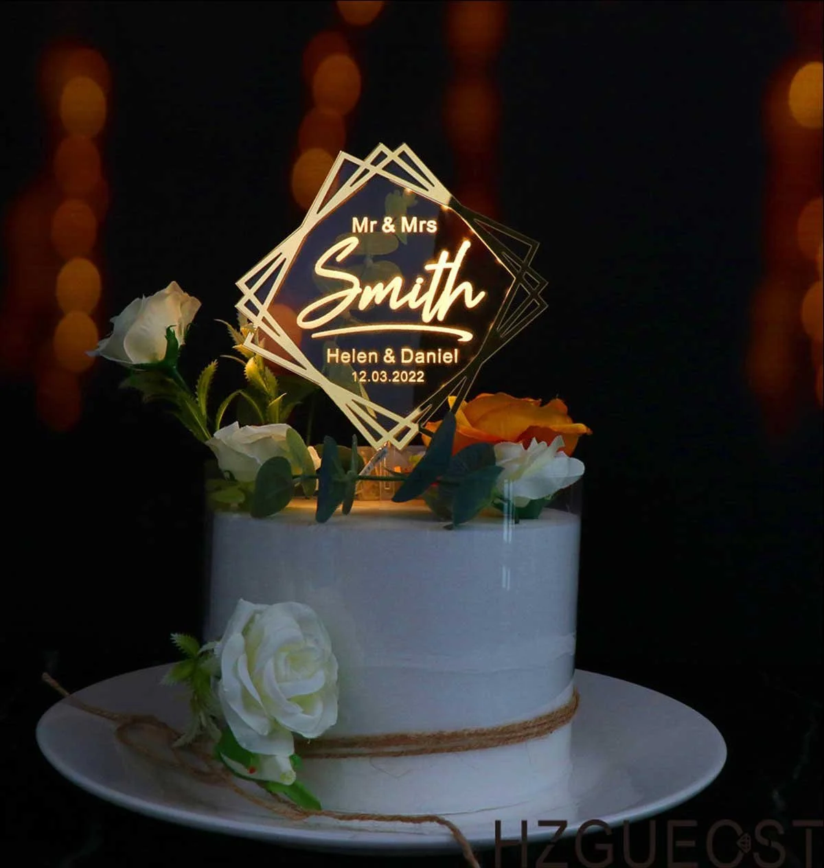 The 15 Best Wedding Cake Toppers for Every Style