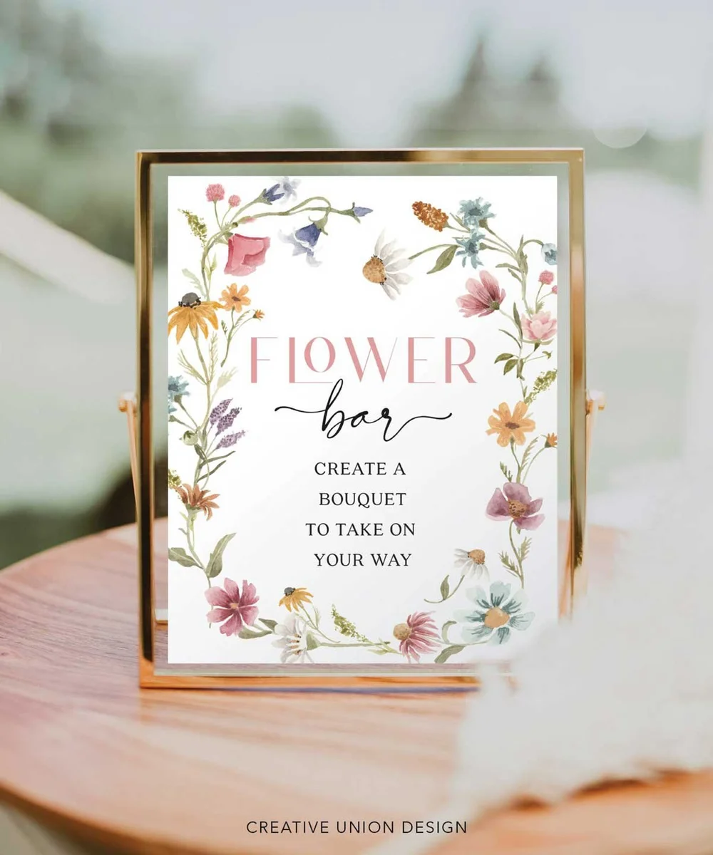 17 Bohemian Wildflower Bridal Shower Theme Ideas for Spring and Summer