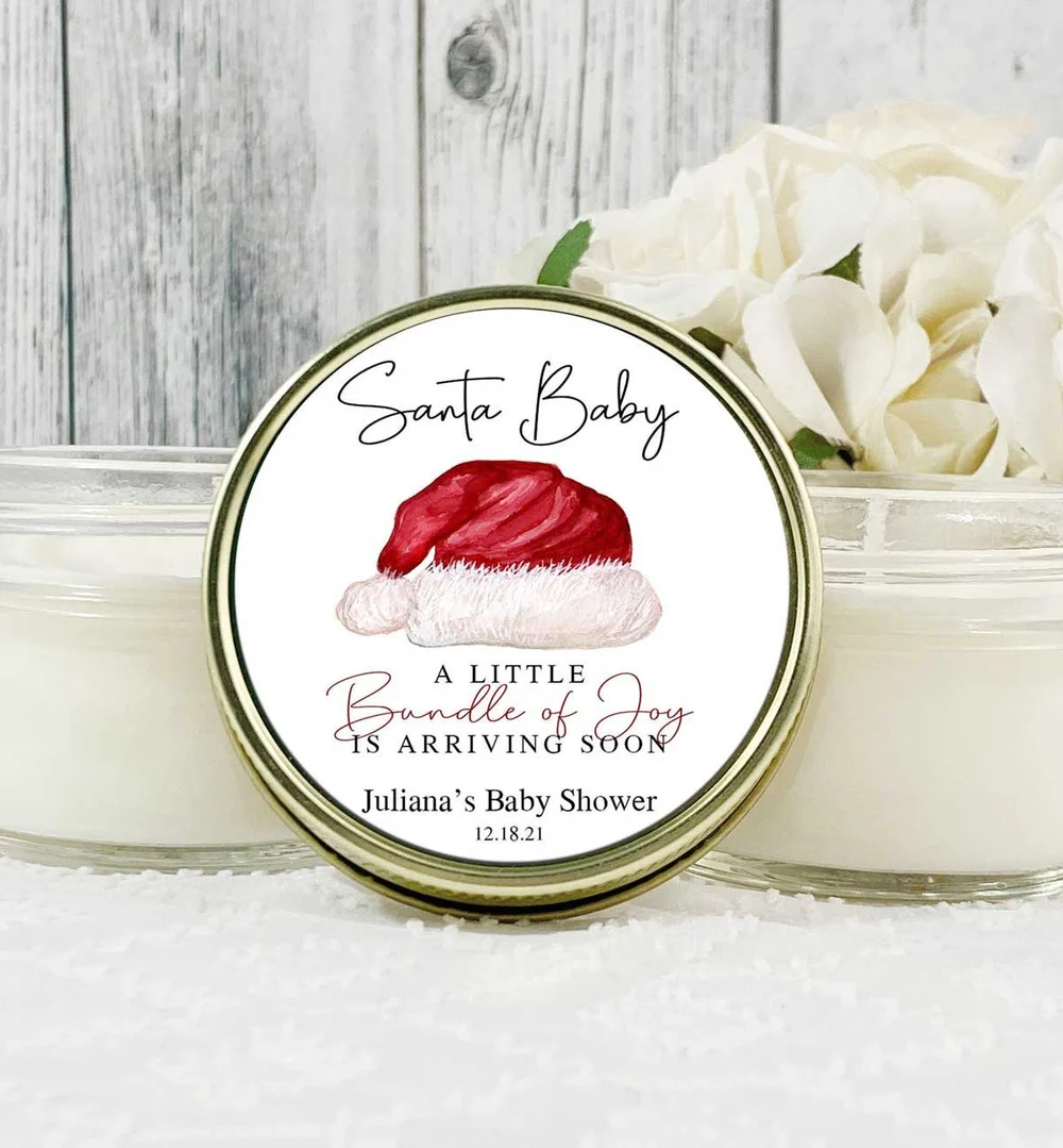 Santa Baby, So Hurry Plan a Baby Shower Tonight / Christmas Themed Baby ...