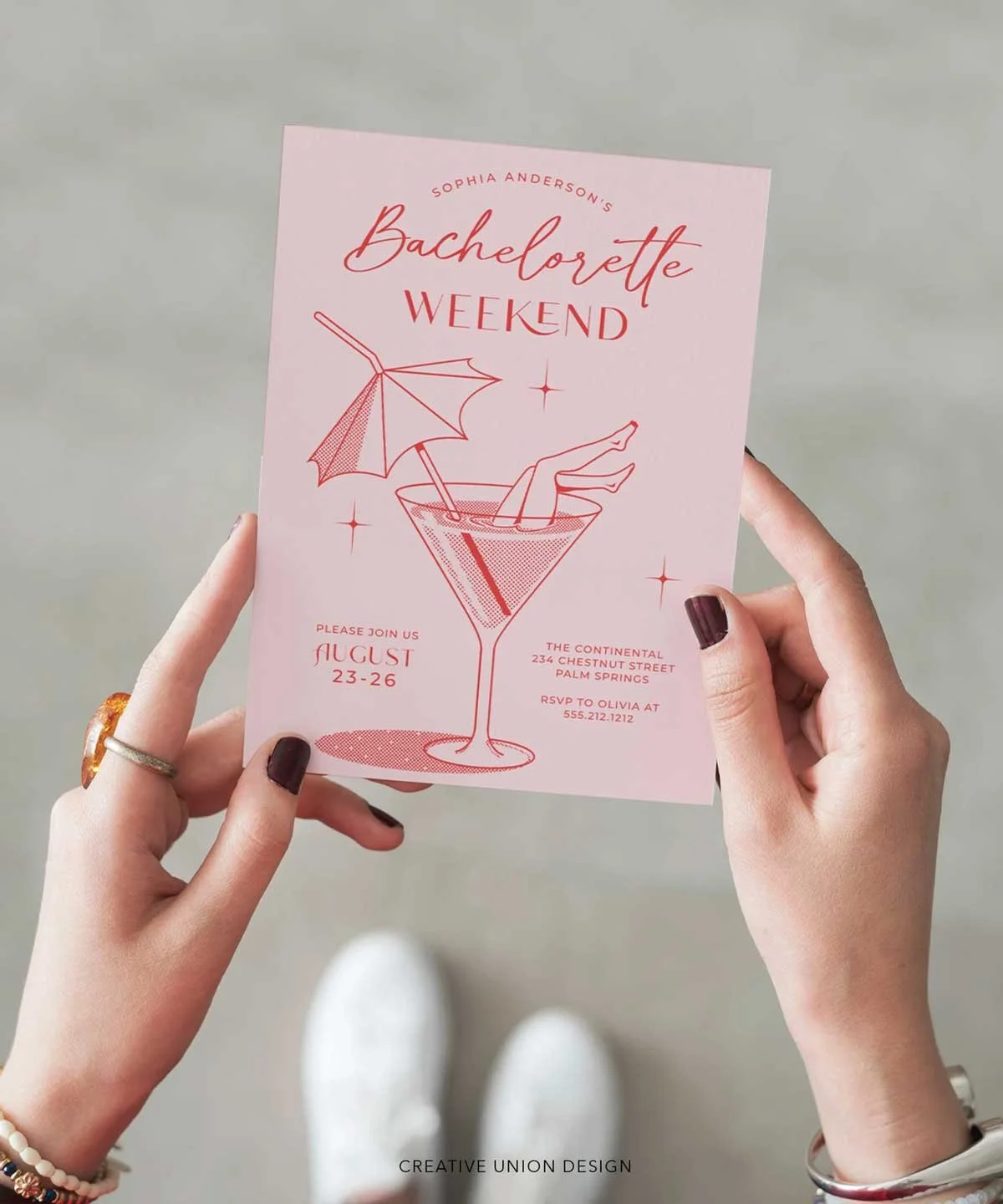 Best Bachelorette Party Invitations: Creative Designs & Editable ...