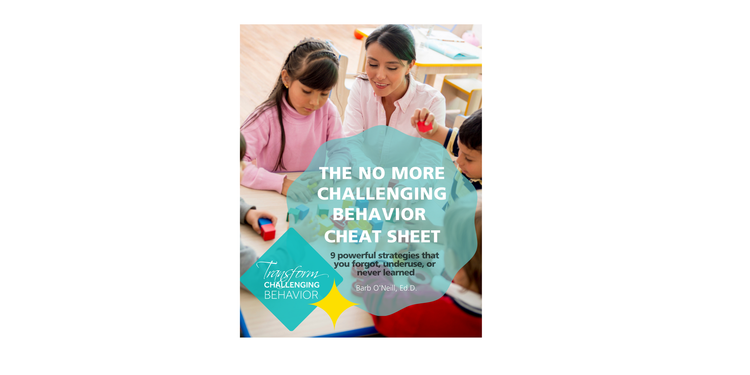 Free Resources - Challenging behavior strategies, tools and tips