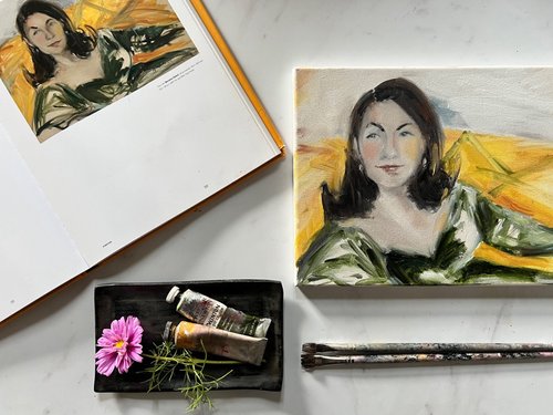 Woman of Abstract Expressionism — RENEE MUELLER ART