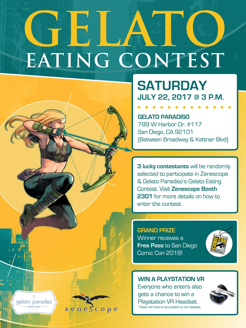 Zenescope Entertainment Partners with Gelato Paradiso for San Diego ...