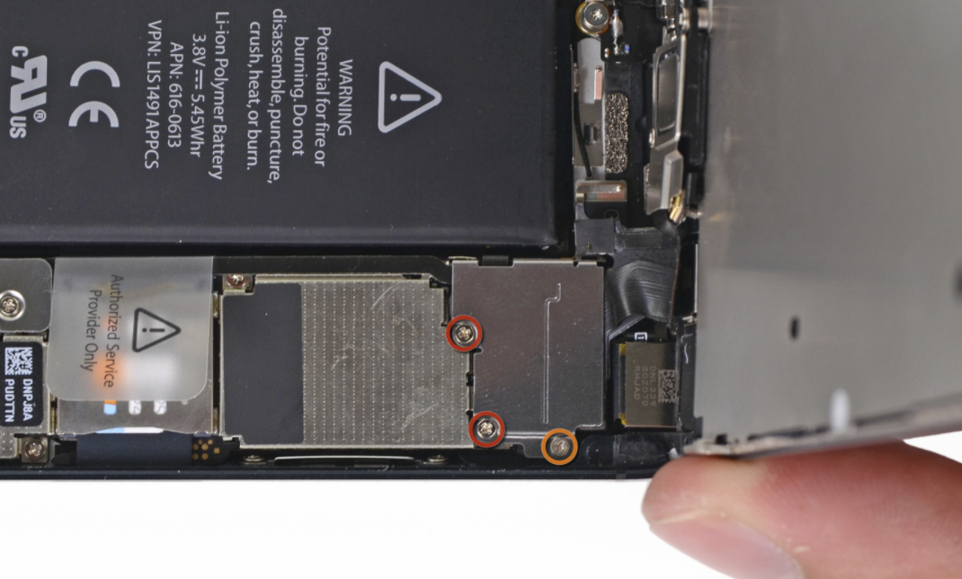 iPhone Long Screw Damage Repair — Micro Soldering Repairs