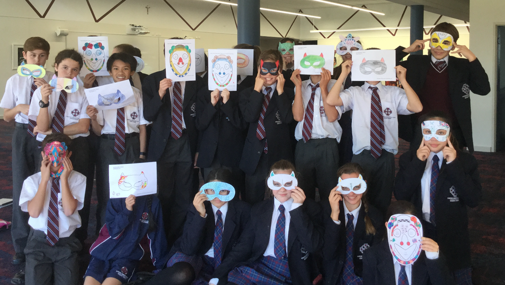 Year 7 Drama - Ancient Greek Masks — Corpus Christi College