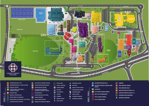 College Map — Corpus Christi College