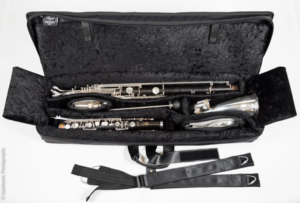 Clarinet case for sale-Economy Bass Clarinet Cases -Low C