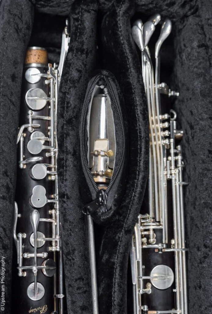 Clarinet case for sale-Economy Bass Clarinet Cases -Low C