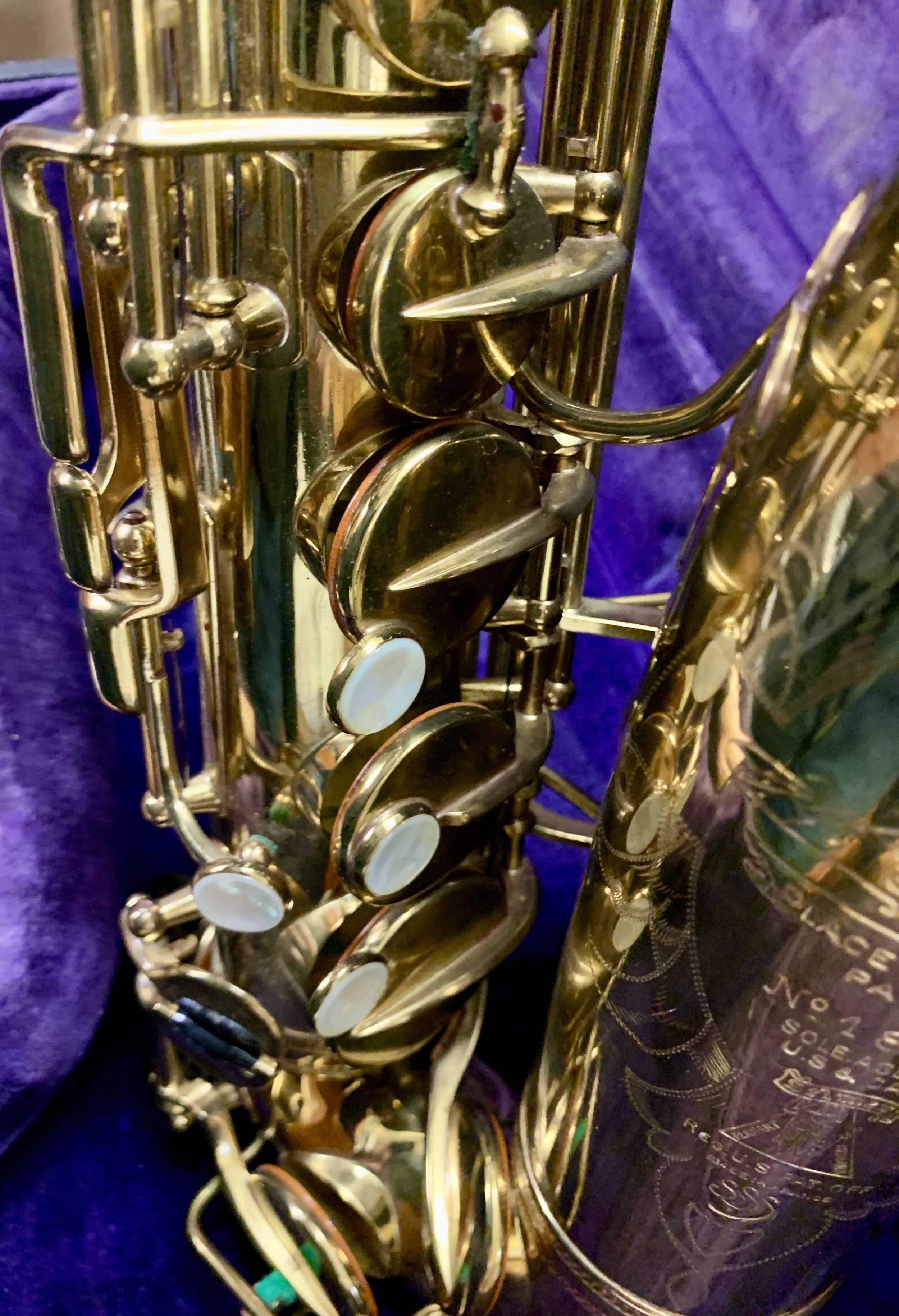 Saxophones-286 Selmer "Vintage" Alto Saxophone