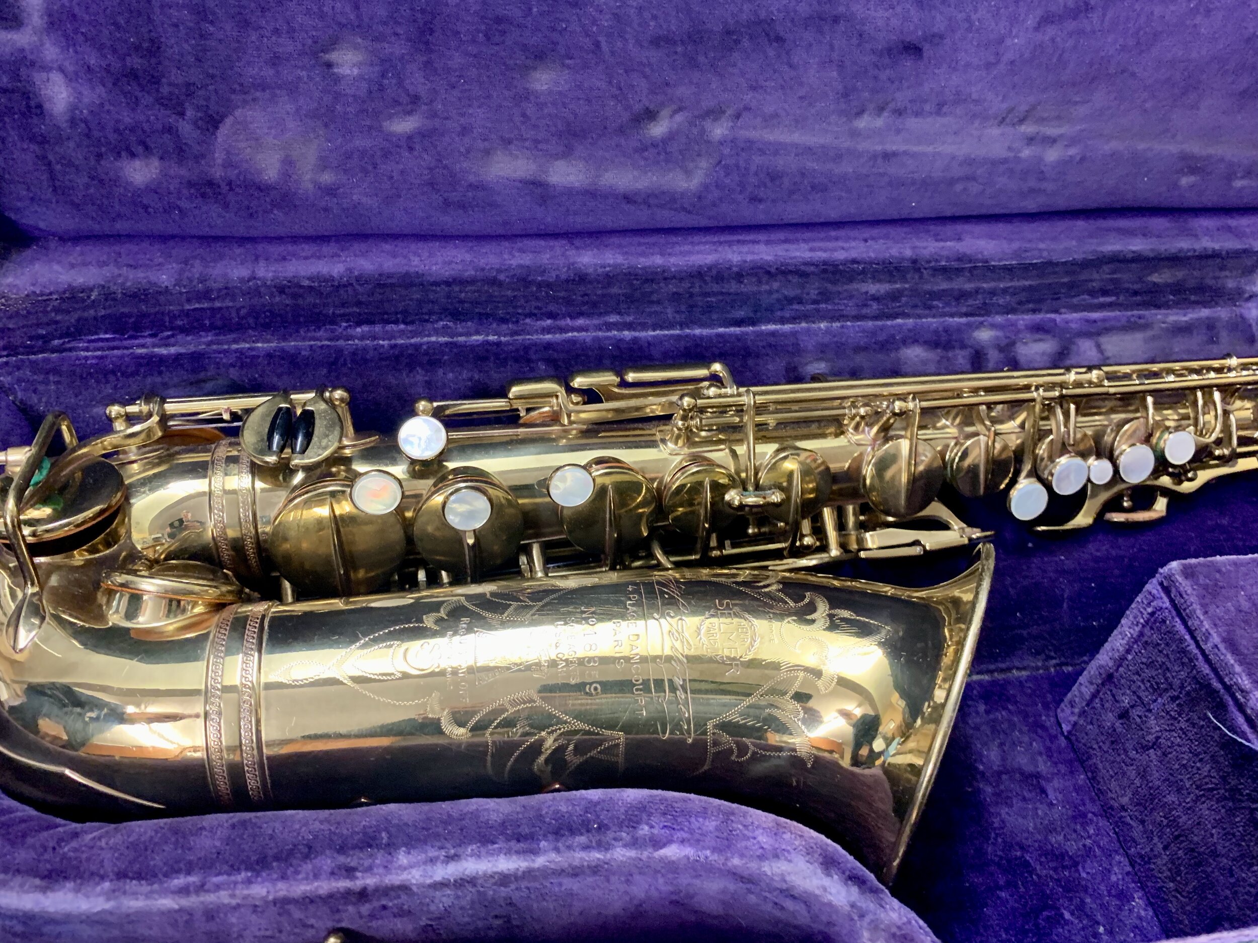 Saxophones-286 Selmer "Vintage" Alto Saxophone