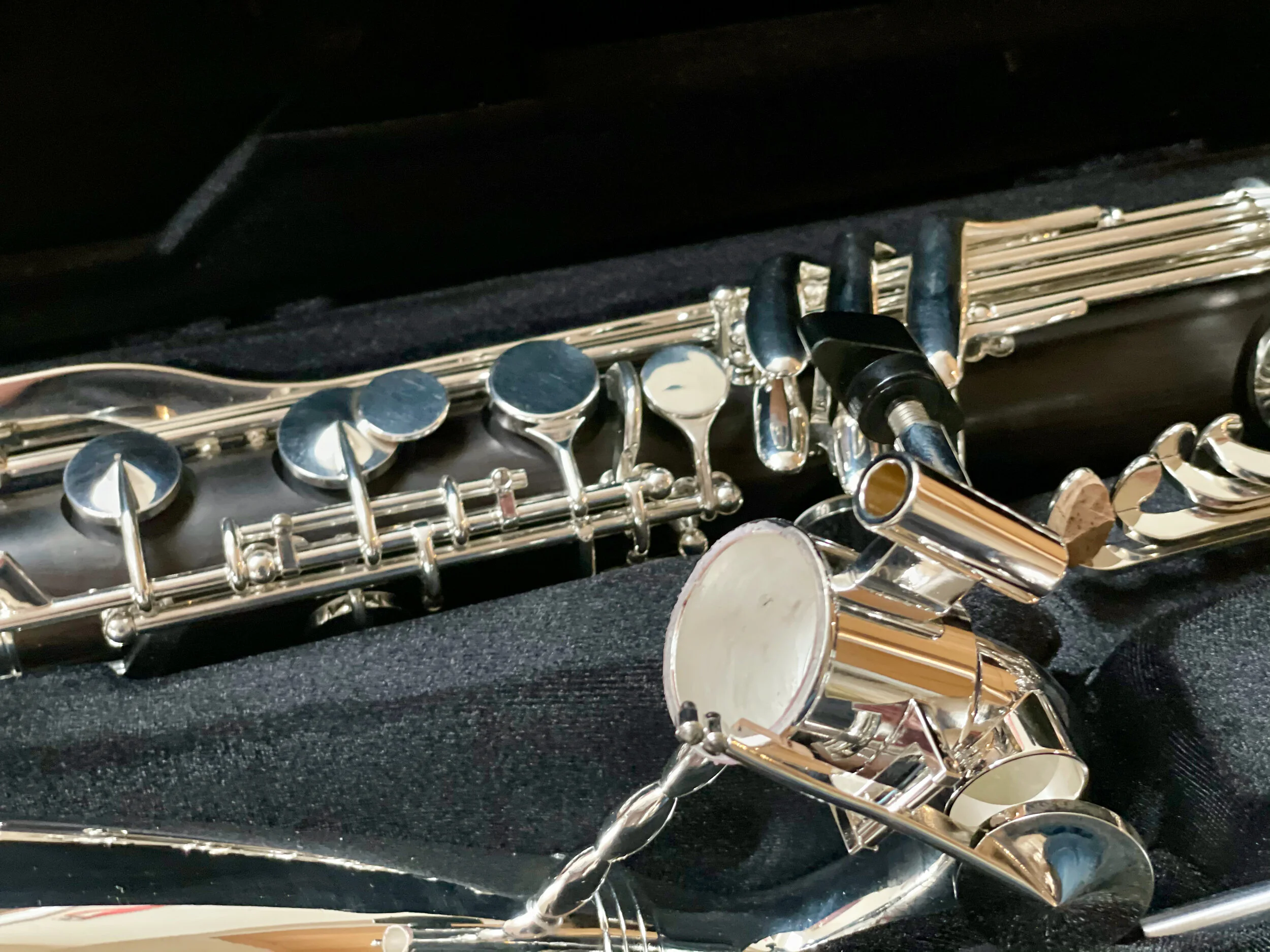 Clarinets for sale-501 Royal Global “Polaris” Bass Clarinet - Low C