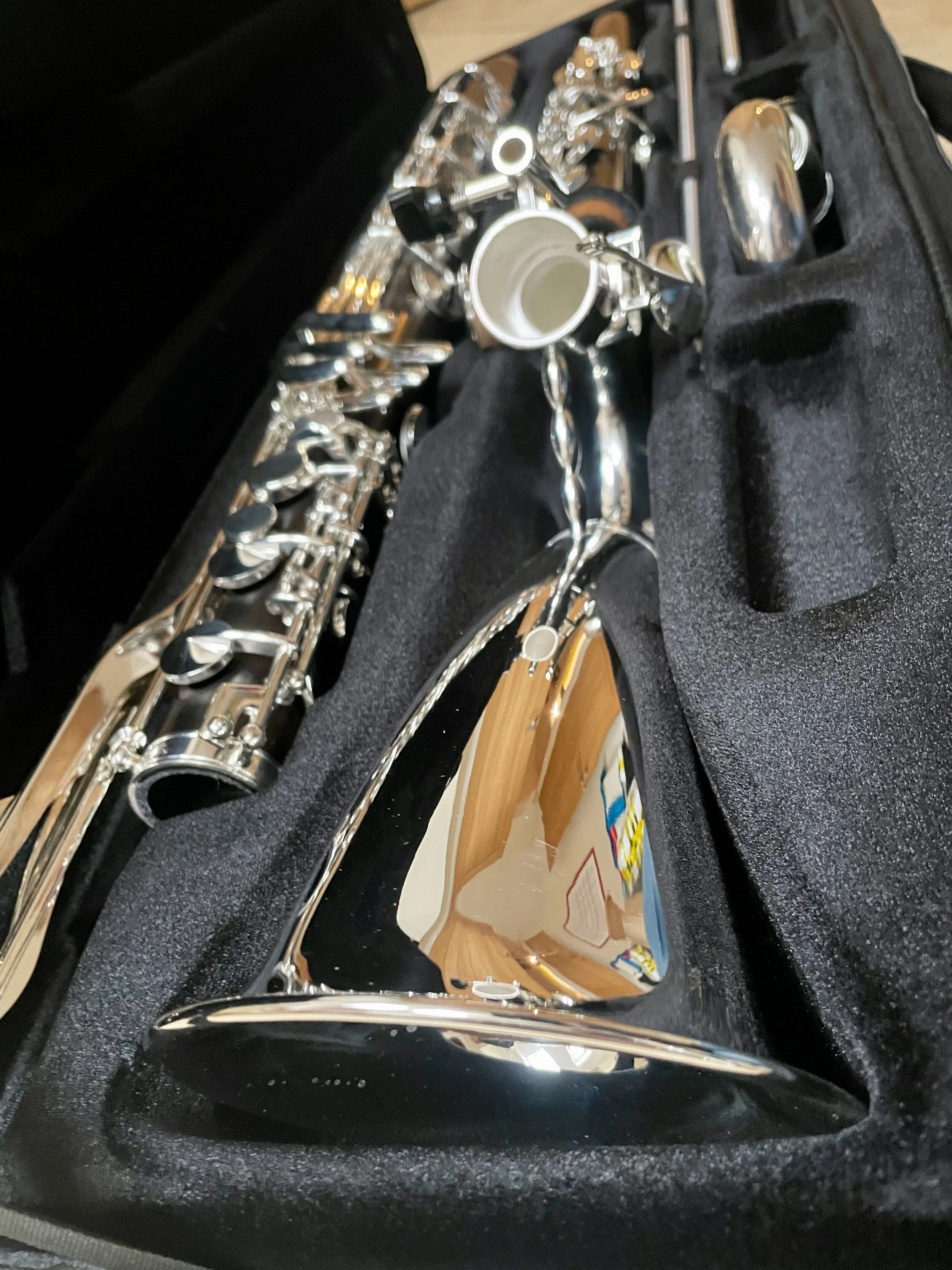 Clarinets for sale-501 Royal Global “Polaris” Bass Clarinet - Low C