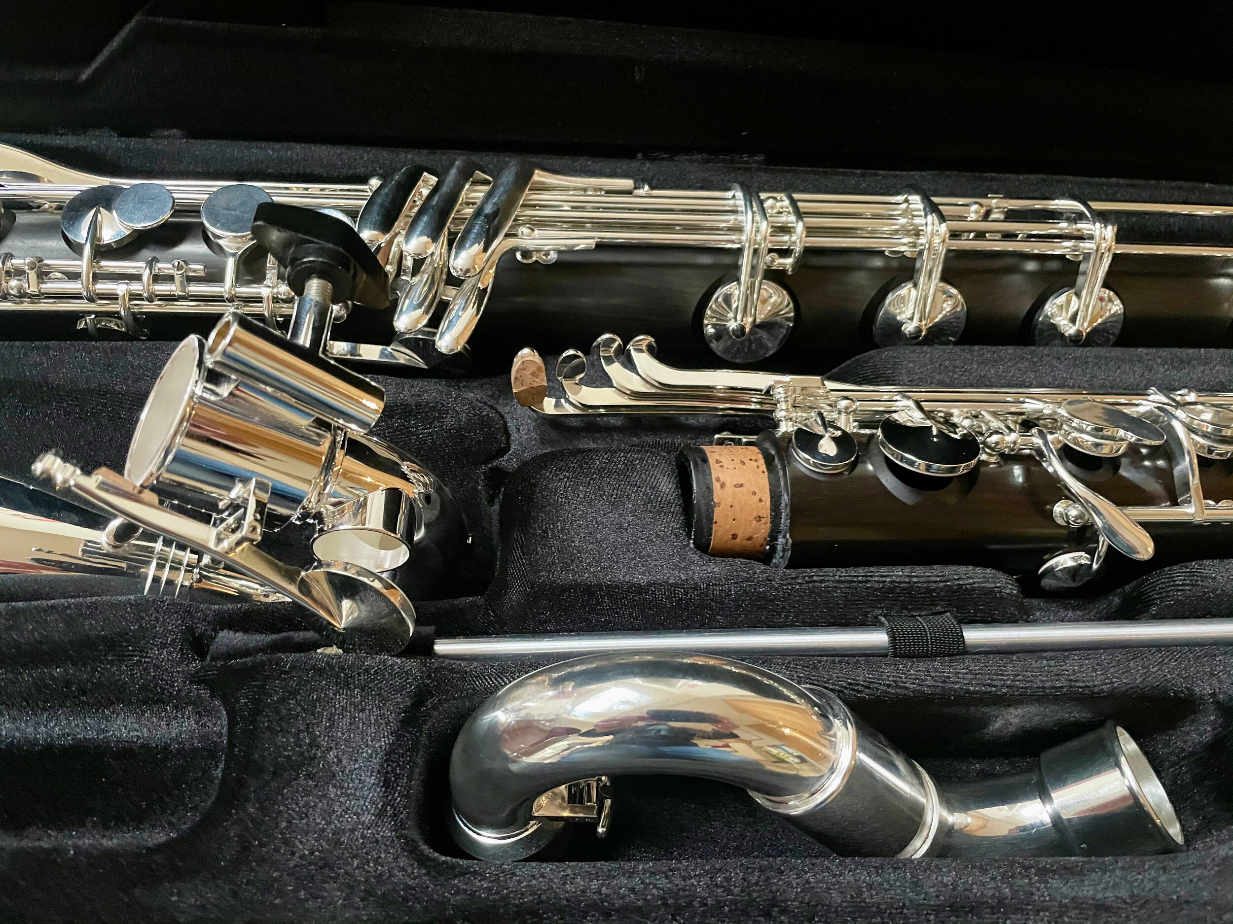 Clarinets for sale-501 Royal Global “Polaris” Bass Clarinet - Low C