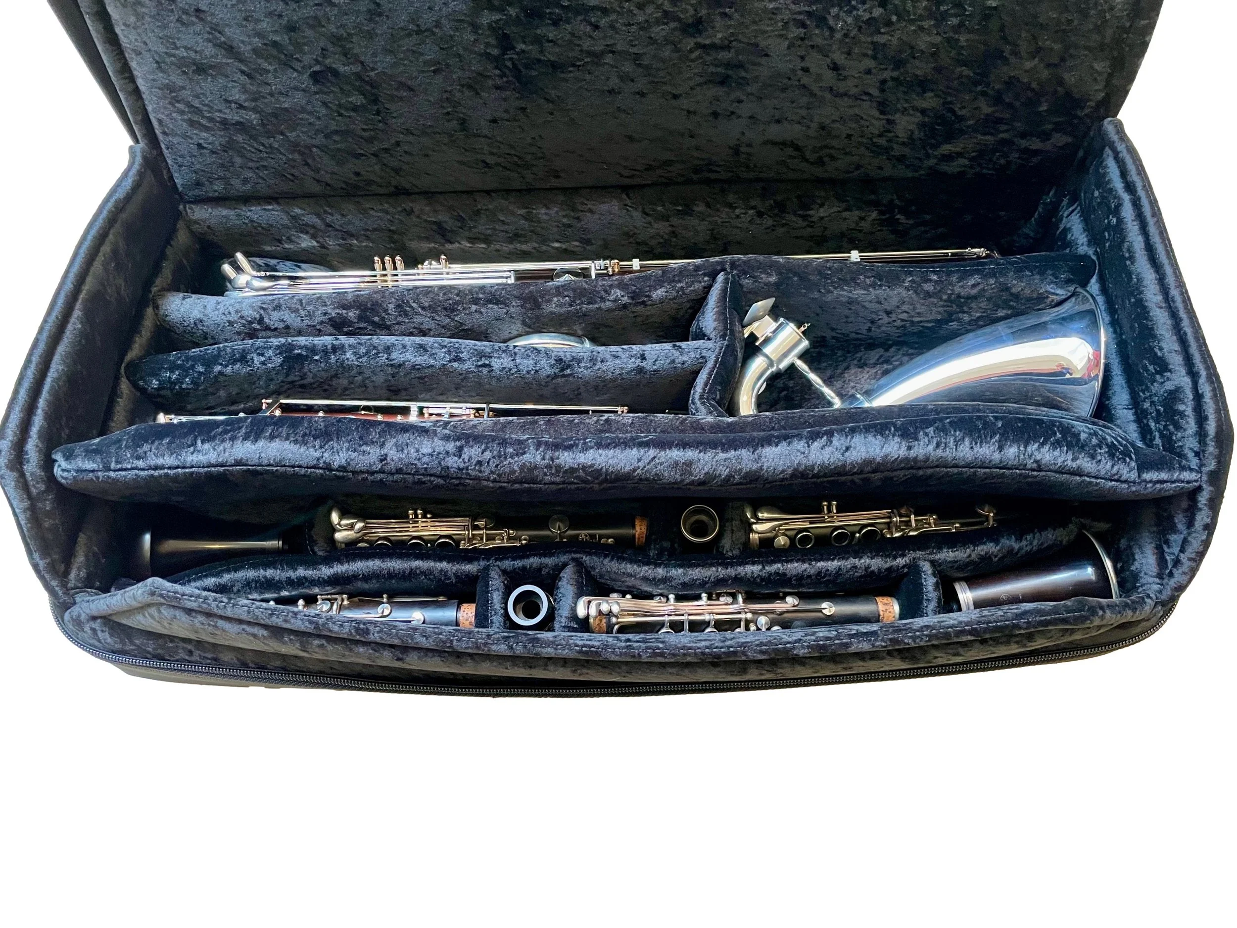 Clarinet case for sale-Triple Bass Clarinet Case