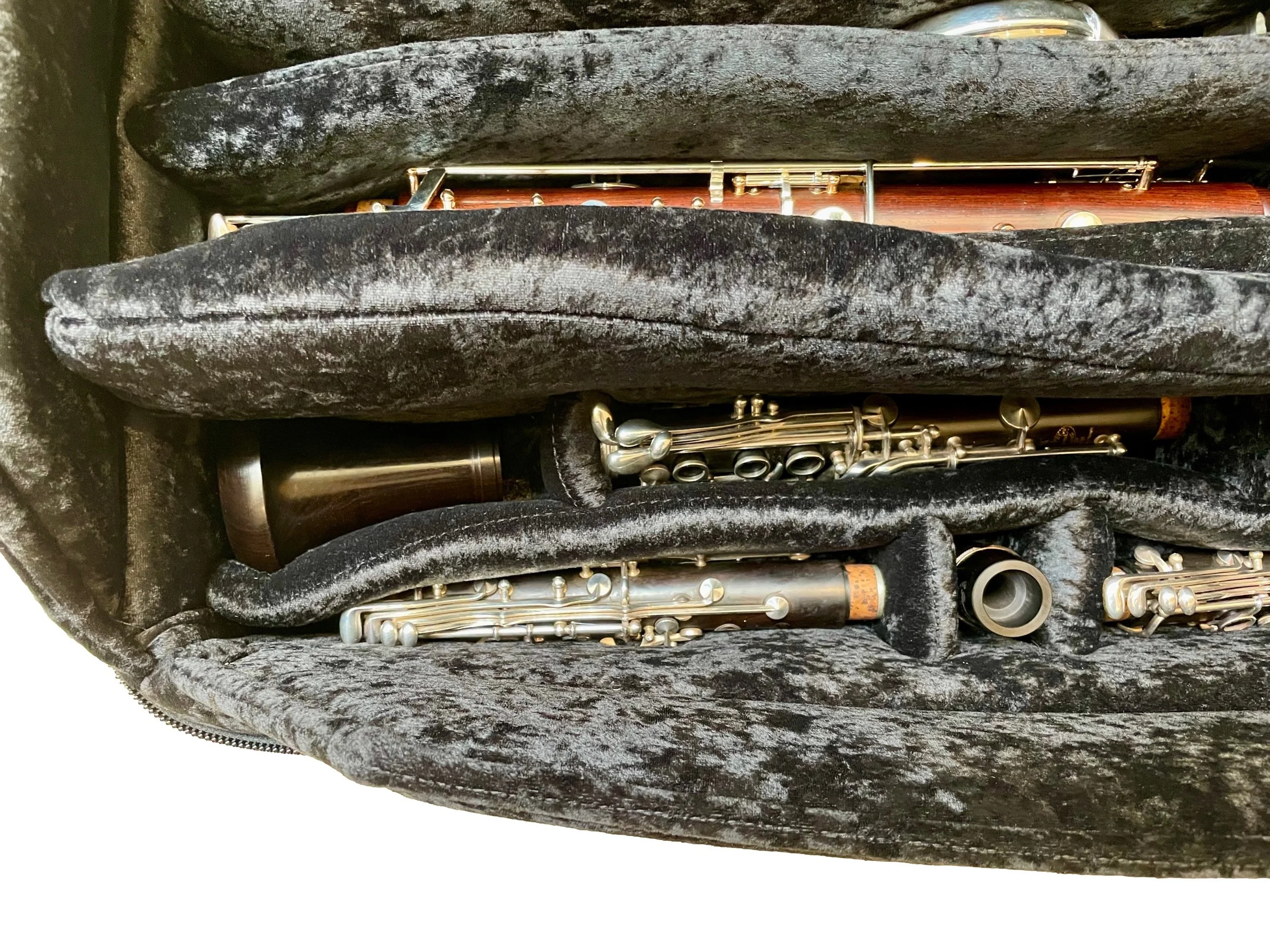 Clarinet case for sale-Triple Bass Clarinet Case