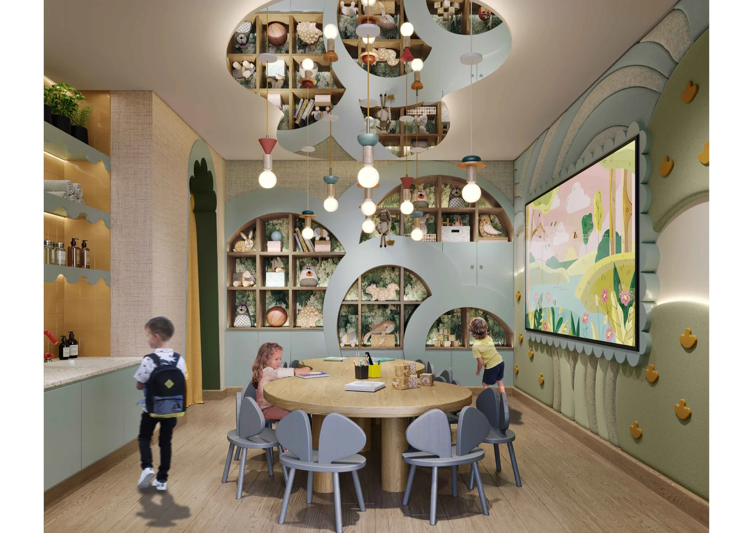 Al Qasr Kids Club, Madinat Jumeirah — Lulie Fisher Design Studio