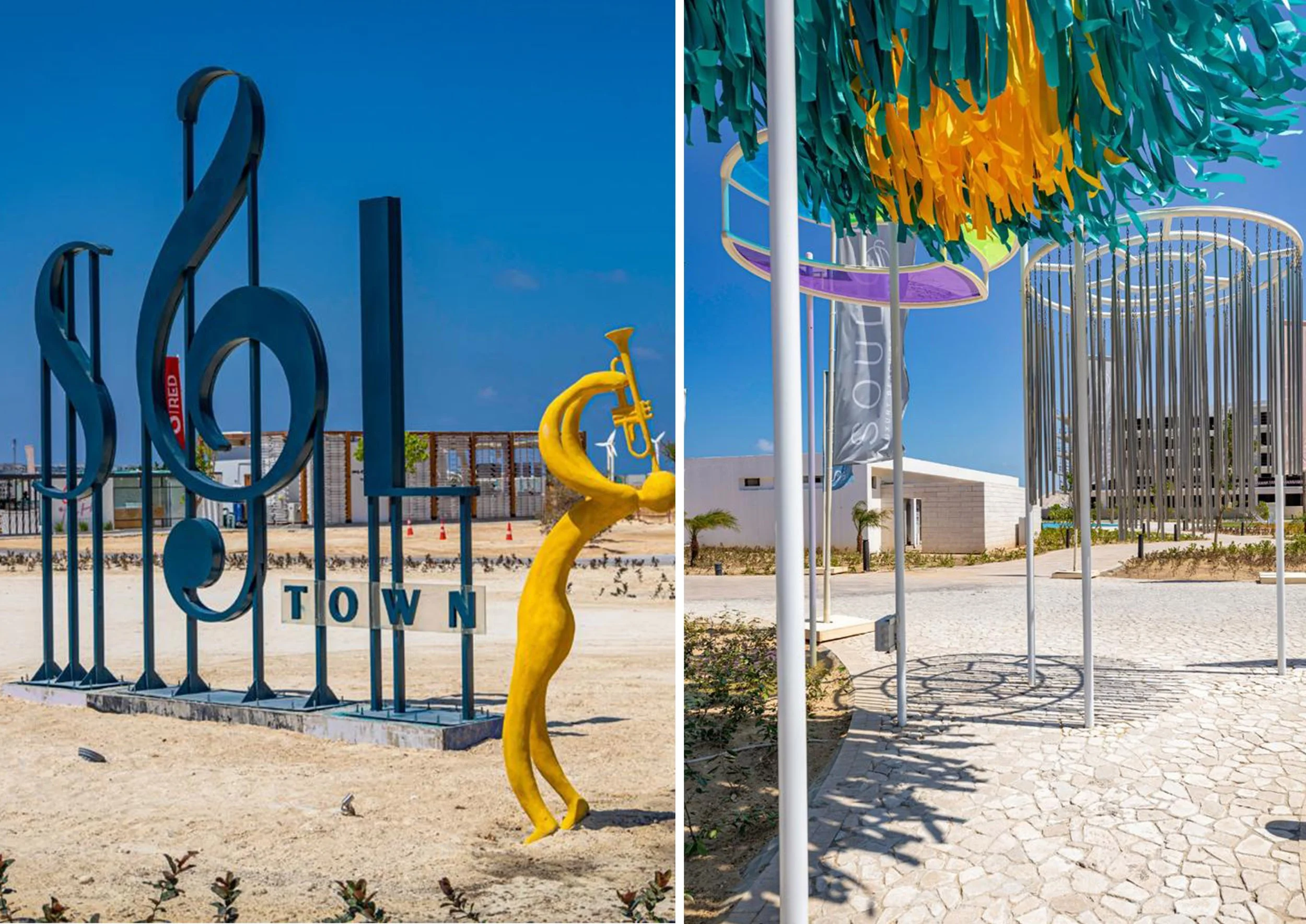 Sol Beach Marassi Arrival Experience — Lulie Fisher Design Studio