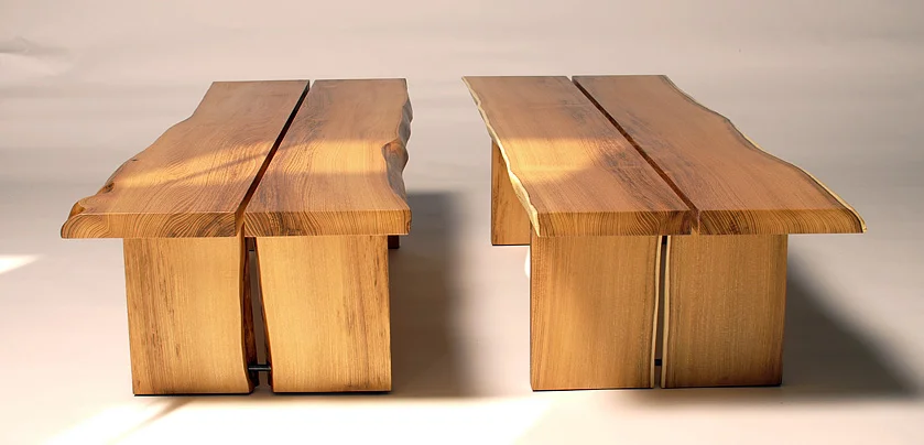 Clearwater Locust Benches — wickham solid wood studio