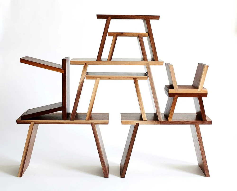 Nesting Stools — wickham solid wood studio