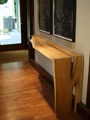 Black Locust Fold Table — wickham solid wood studio