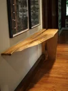 Black Locust Fold Table — wickham solid wood studio