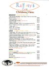 Menu — Rafferty's Cafe