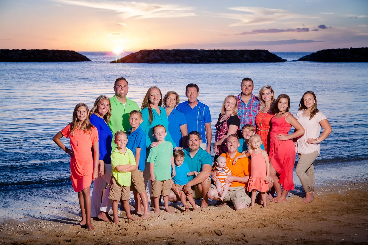 Big Families Mean Big Fun Lightness Photography