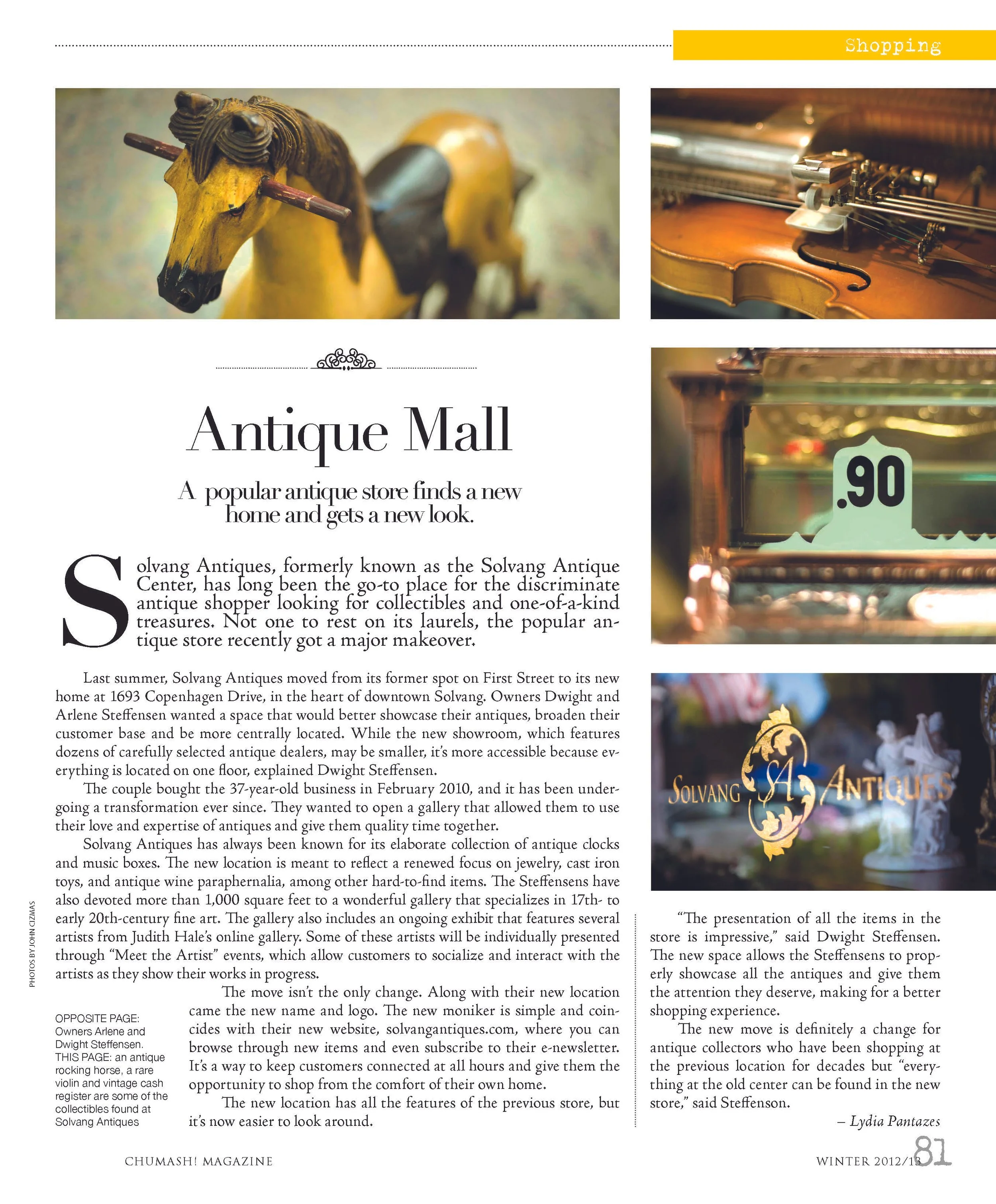 Chumash Magazine 2013 Redesign — Wil DeBoer Design