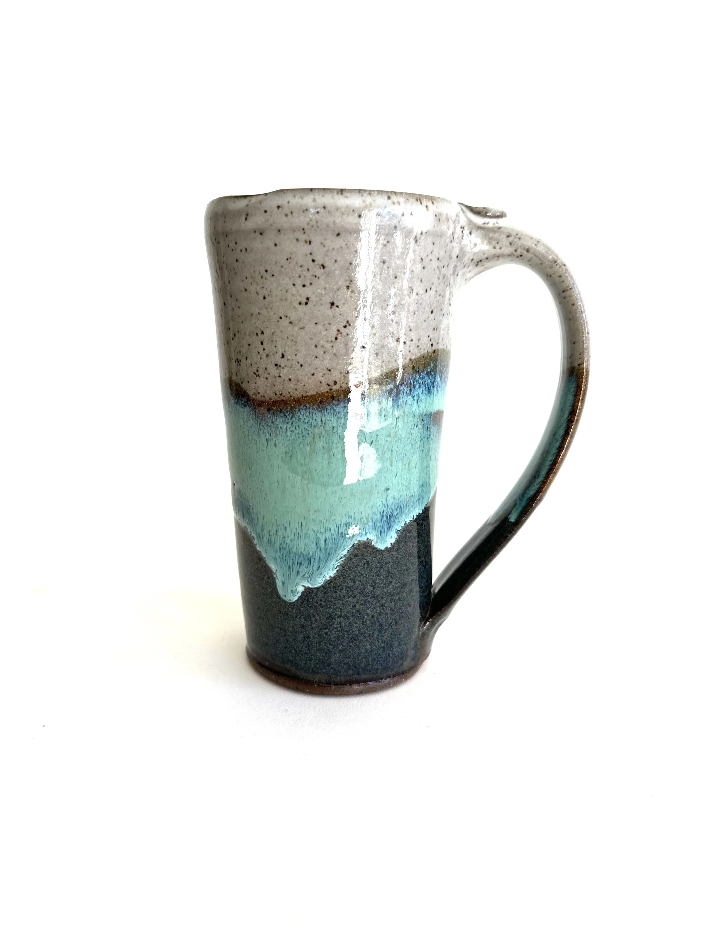 Tall Mug — Ocean Fire Pottery