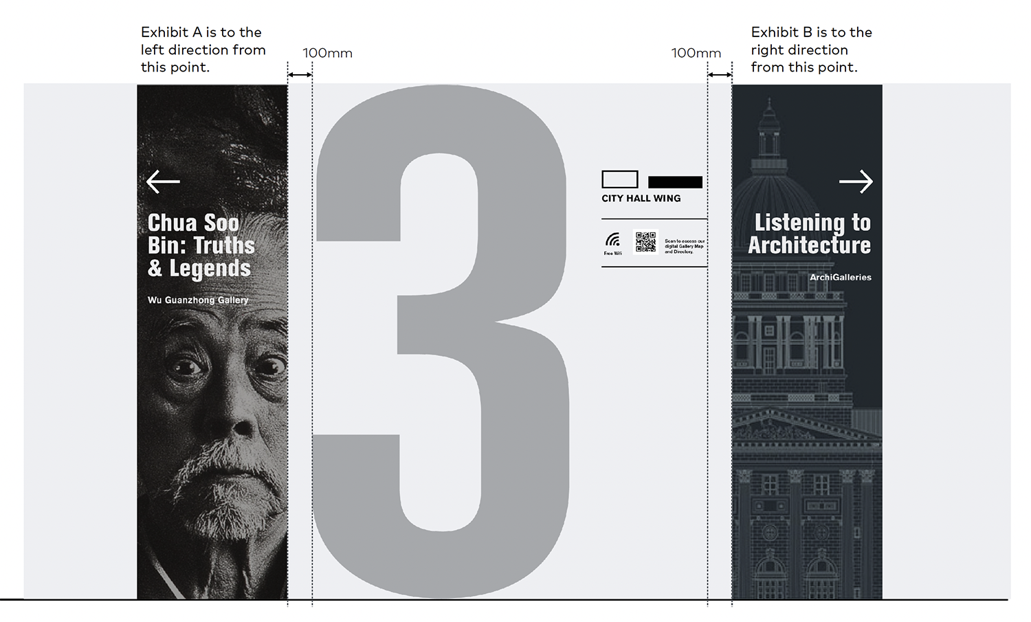 Wayfinding System for National Gallery of Singapore — Yoana Wiman