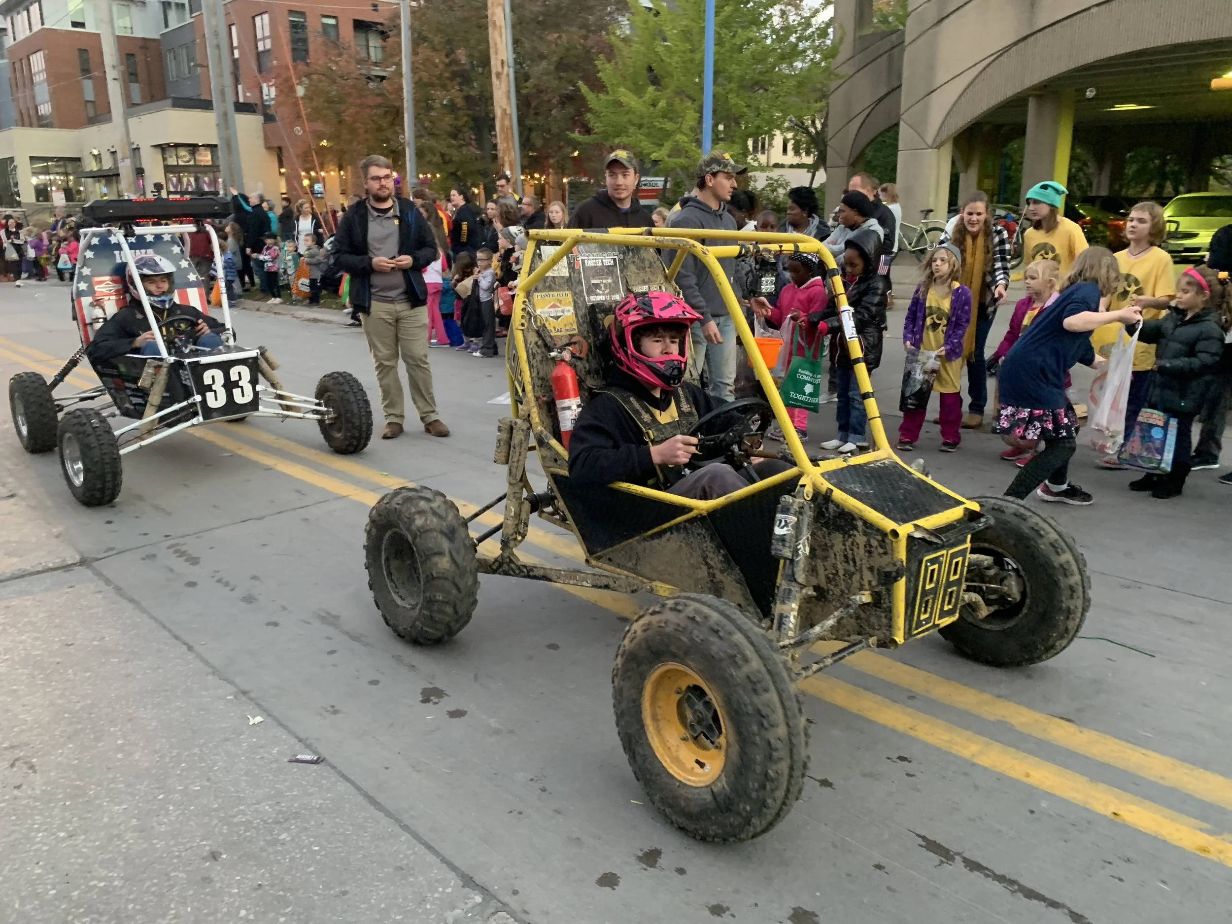 Baja NOW: Baja @ UI Homecoming Parade — Iowa Baja Racing