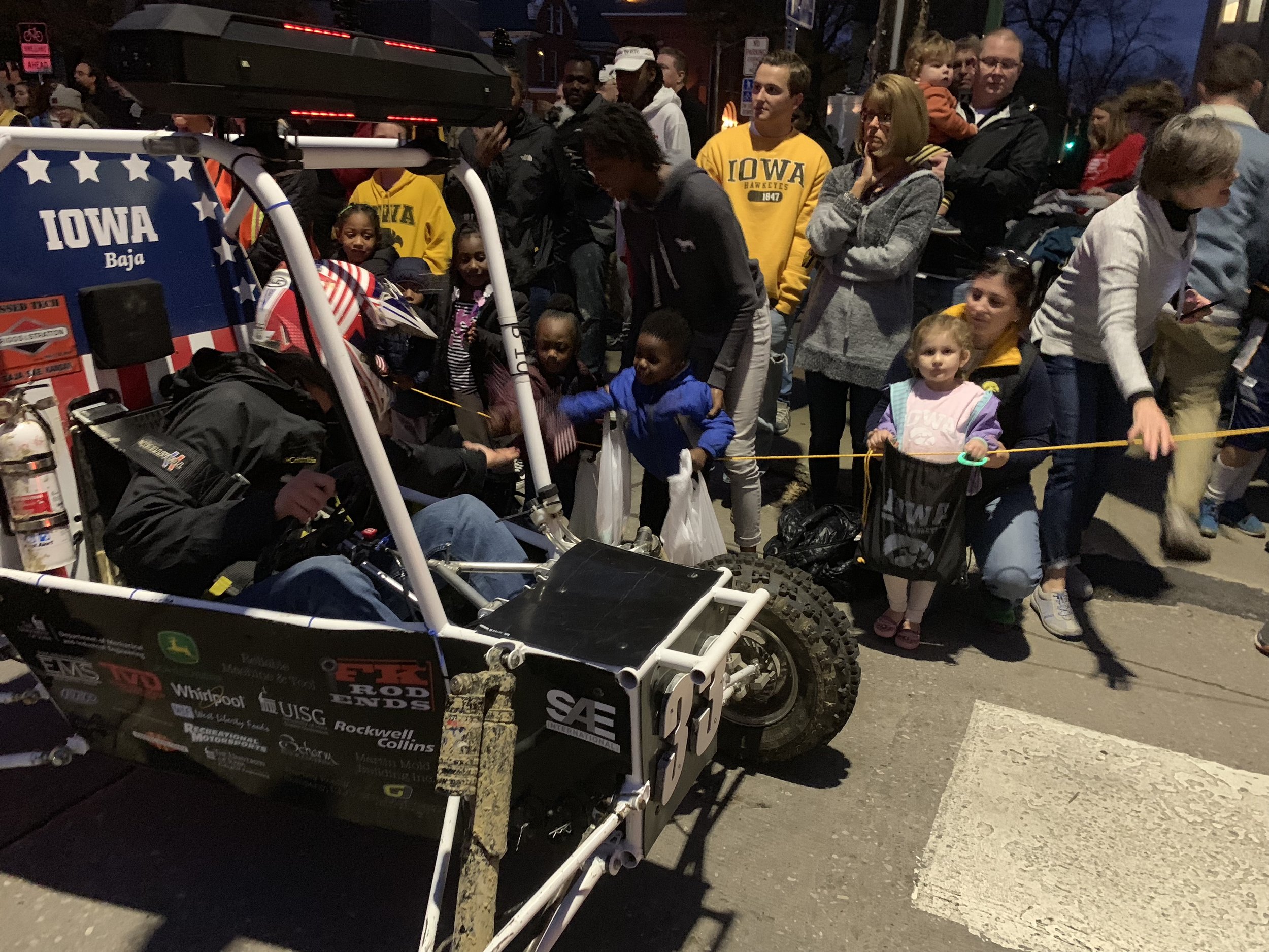 Baja NOW: Baja @ UI Homecoming Parade — Iowa Baja Racing