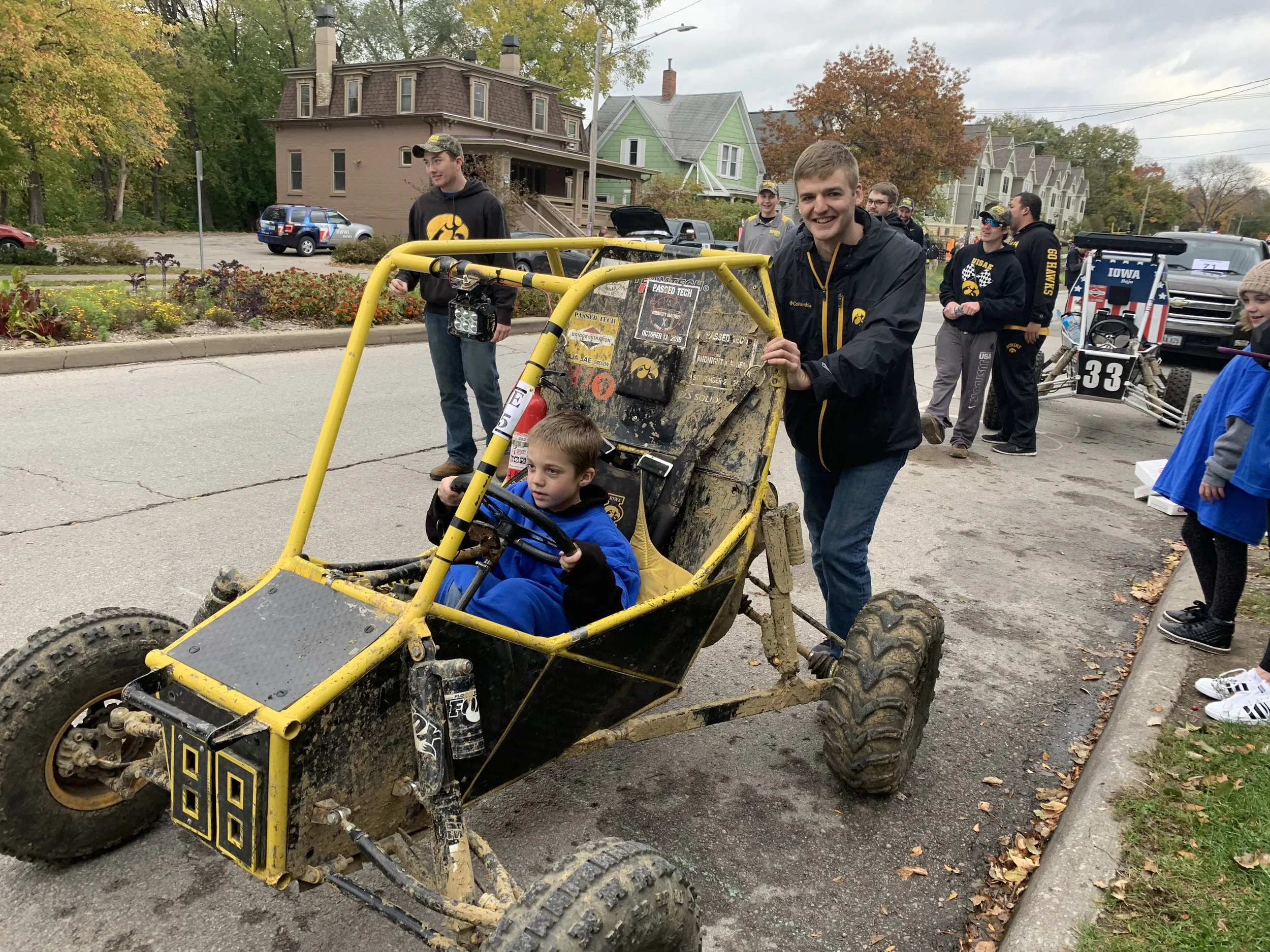 Baja NOW: Baja @ UI Homecoming Parade — Iowa Baja Racing