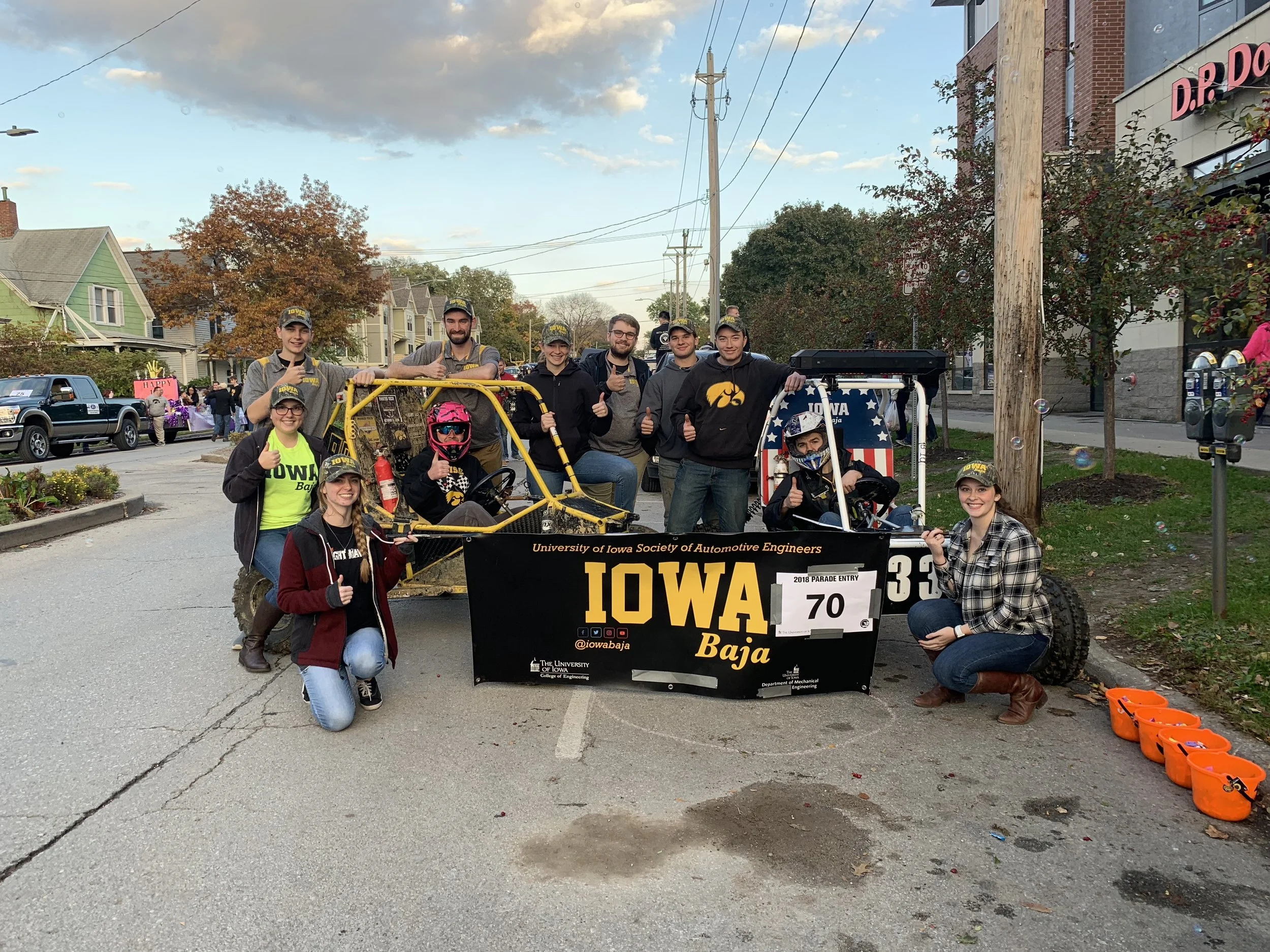 Baja NOW: Baja @ UI Homecoming Parade — Iowa Baja Racing