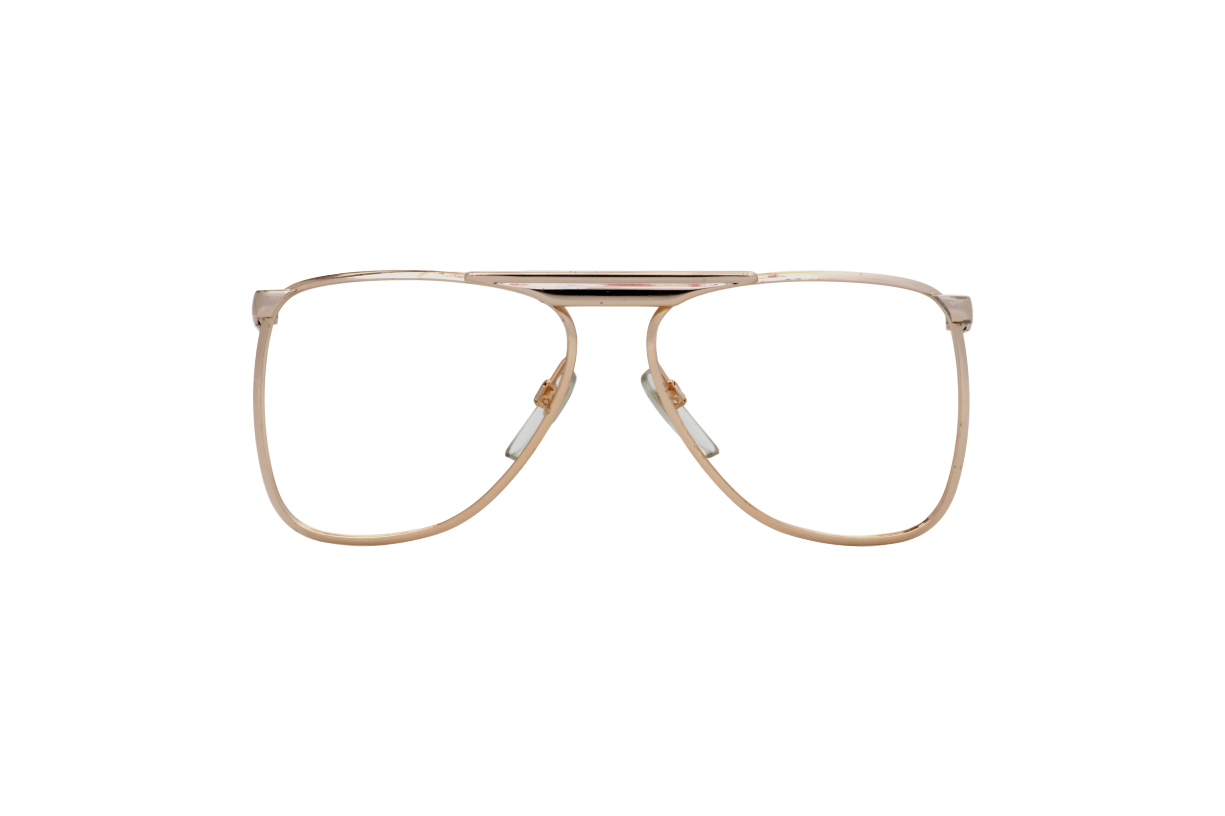 Vintage Gold Pilkington Metal Aviator Glasses Frames - Chip — Peep Eyewear