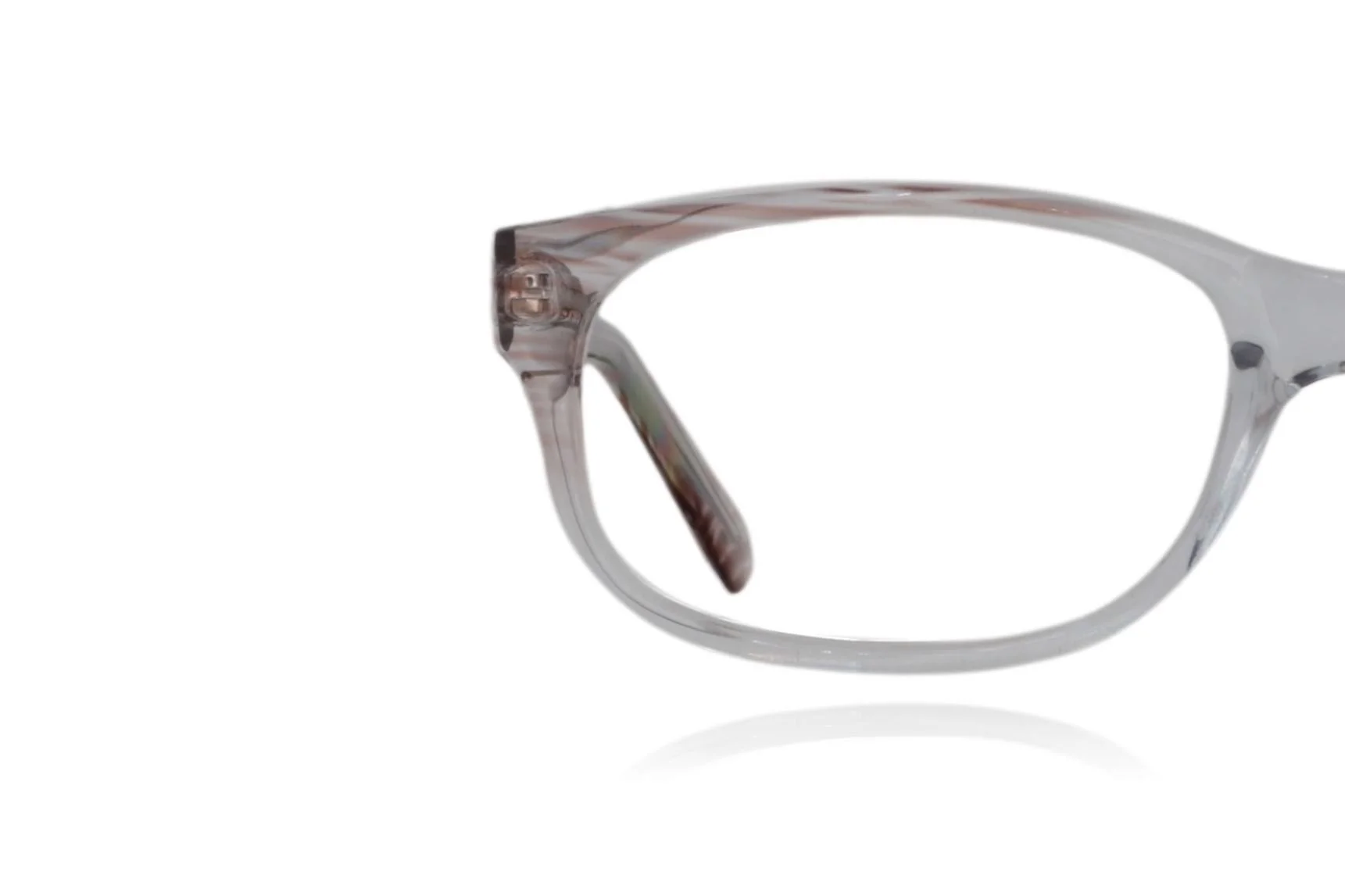 peep eyewear, retro clear crystal Dunelm Bob glasses — Peep Eyewear