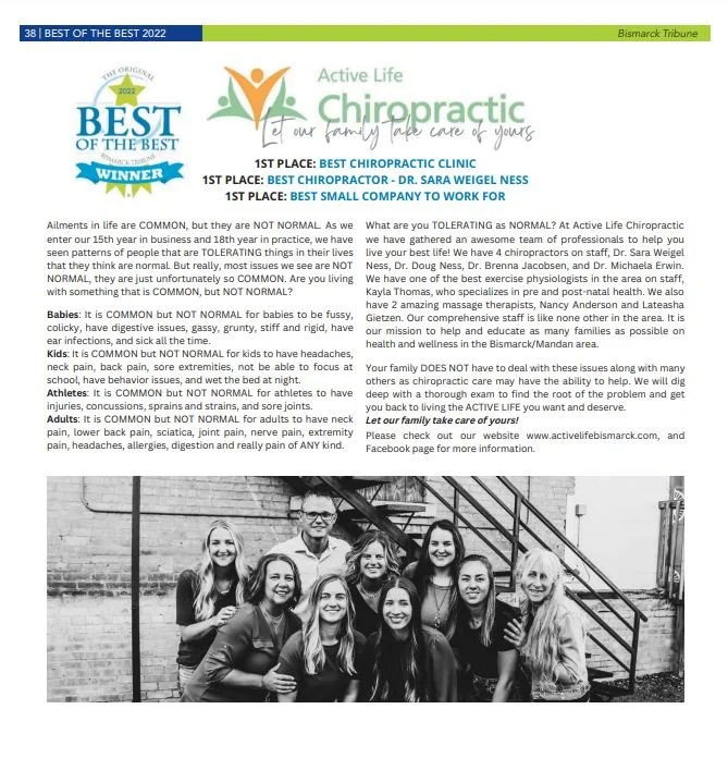 Best of the Best | Active Life Chiropractic
