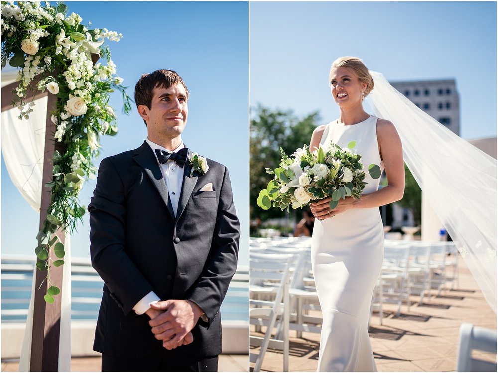 Elaina + Nate: A Modern Monona Terrace Rooftop Wedding — DUTCHER ...